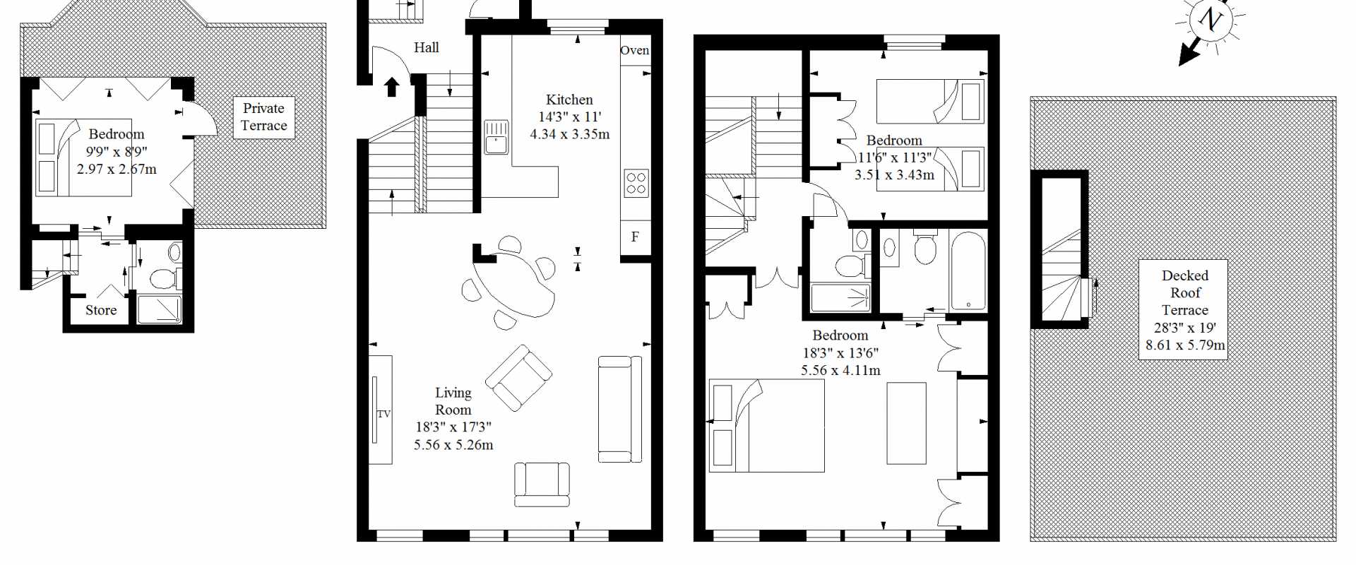 Chic Chelsea home with two terraces | A Place Like Home